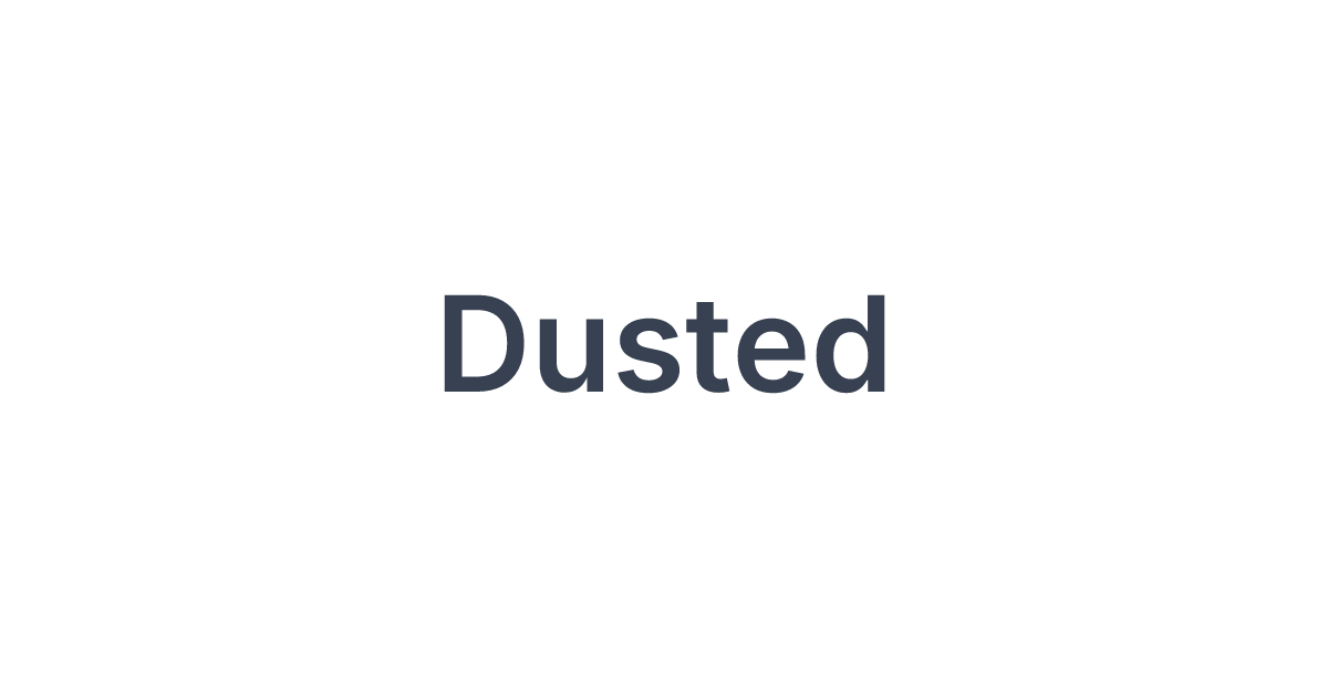 Dusted